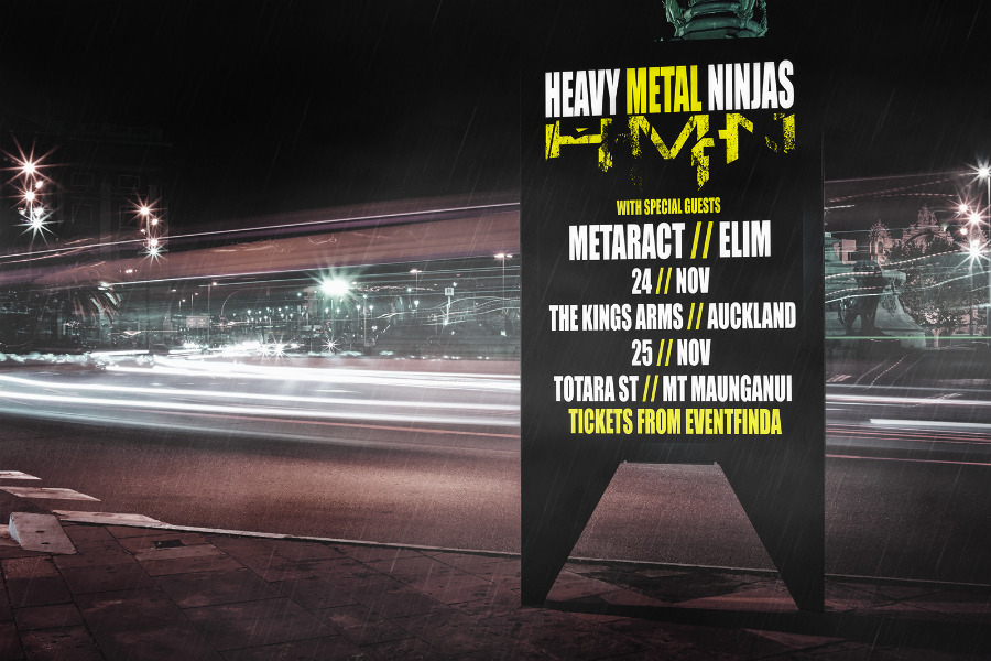 Heavy Metal Ninjas Live - Auckland // Tauranga