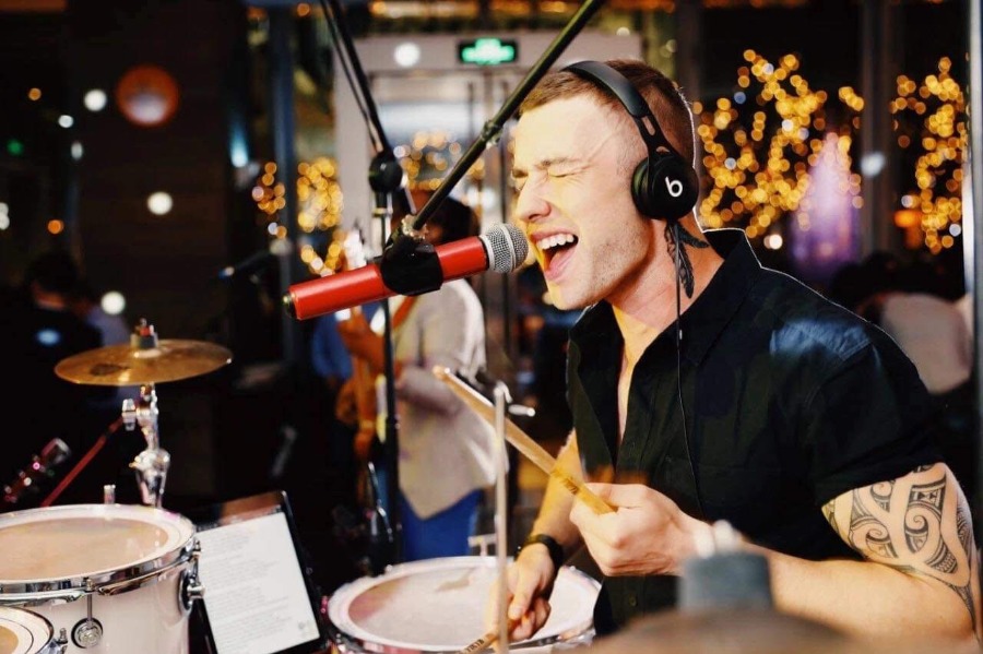 DRUMMER-SINGER AVAILABLE